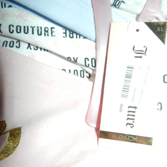 Juicy Couture | Intimates & Sleepwear | Juicy Couture 5 Pack Logo ...